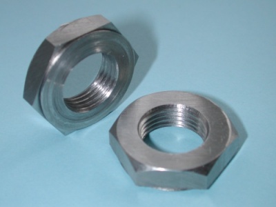 51) 9/16 UNF Nut 18 tpi Stainless Lock Thin NUFL91618 - S56 - motalia.co.uk