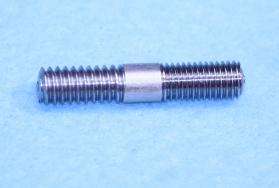 02) 1/4" x 1-1/4" Unf/Unc Stainless Steel Stud - STCF140114 - motalia.co.uk