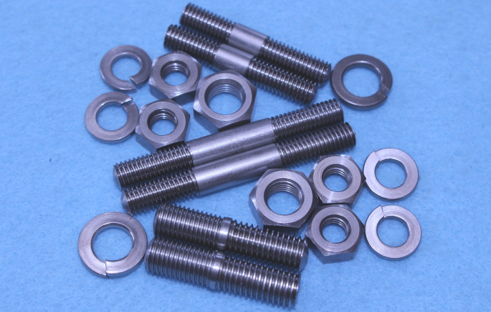 0502Triumph 350/500 Stainless Inlet Manifold Studs E3796-set K3-19x2 K3 ...