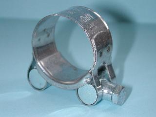 Exhaust Pipe Clamp Stainless 32mm to 35mm EX3235 A13 - motalia.co.uk