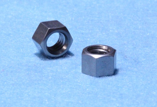 12) 5/16 Whitworth Nut Stainless Deep 0.445 NWF51618S - L22 - motalia.co.uk