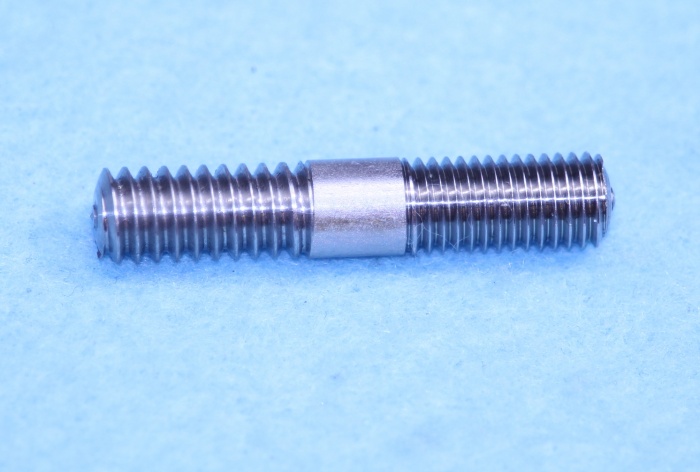 02) 1/4" x 1-1/4" Unf/Unc Stainless Steel Stud - STCF140114 - motalia.co.uk