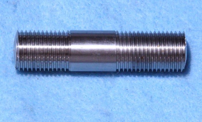 03) 1/2" x 2" Stainless Steel Unf Stud 20 tpi - STFF120200 - motalia.co.uk